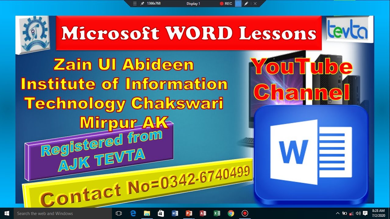 How to Learn About MS Word Home Tabe Paragraph,Style,Editing Ribbon by ...