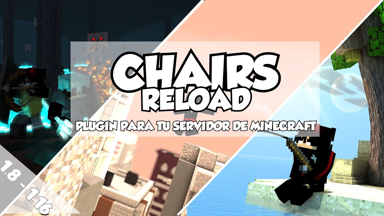 PLUGIN PARA TU SERVIDOR DE MINECRAFT | Chairs Reloaded 🤯 - YouTube