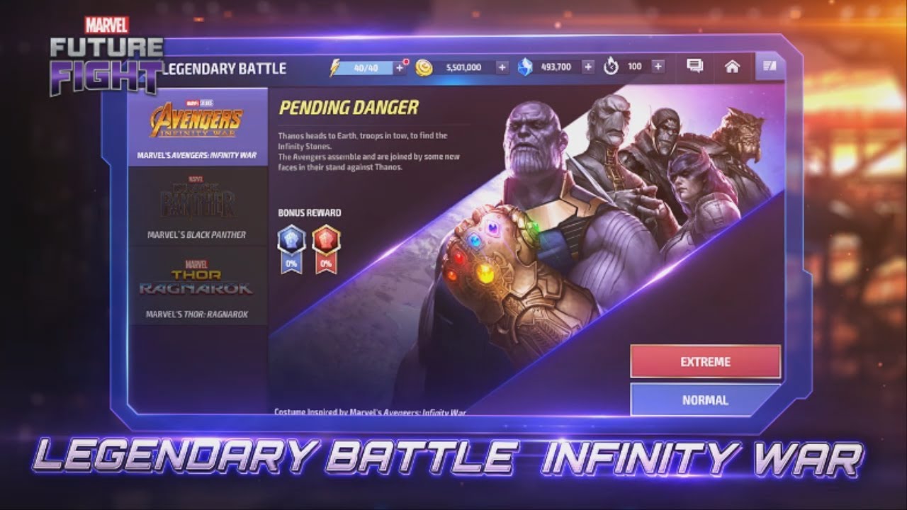 [MARVEL Future Fight] Marvel's Avengers: Infinity War Update! - YouTube