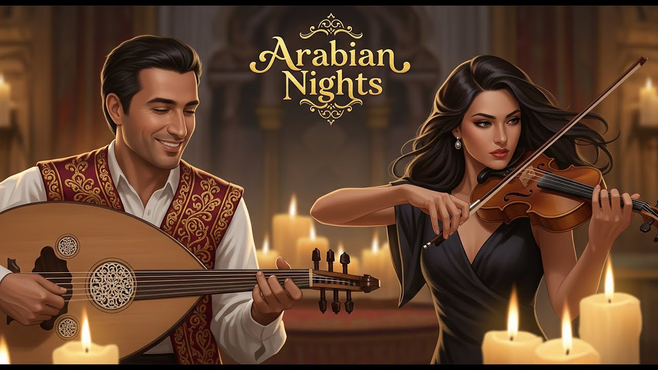 🎻🪕 Arabian Nights — Enchanting Violin × Oud | Mystical Middle Eastern ...