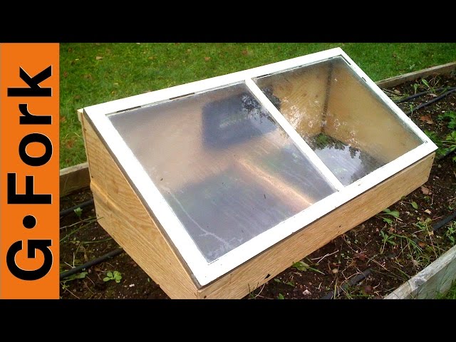 Cold Frame Made Out Of A Window Build A DIY Cold Frame Using An Old
