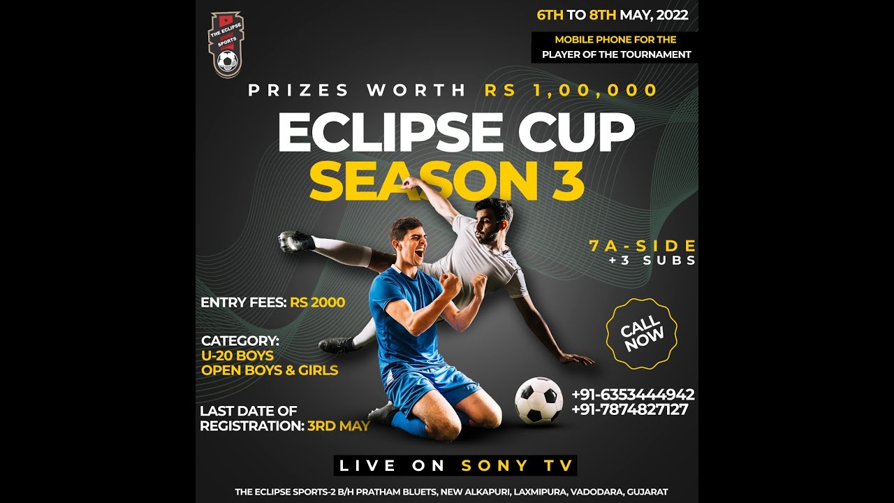 MATCH 4 | ECLIPSE FC v/s THUNDER FC | Eclipse cup season - 3 - YouTube