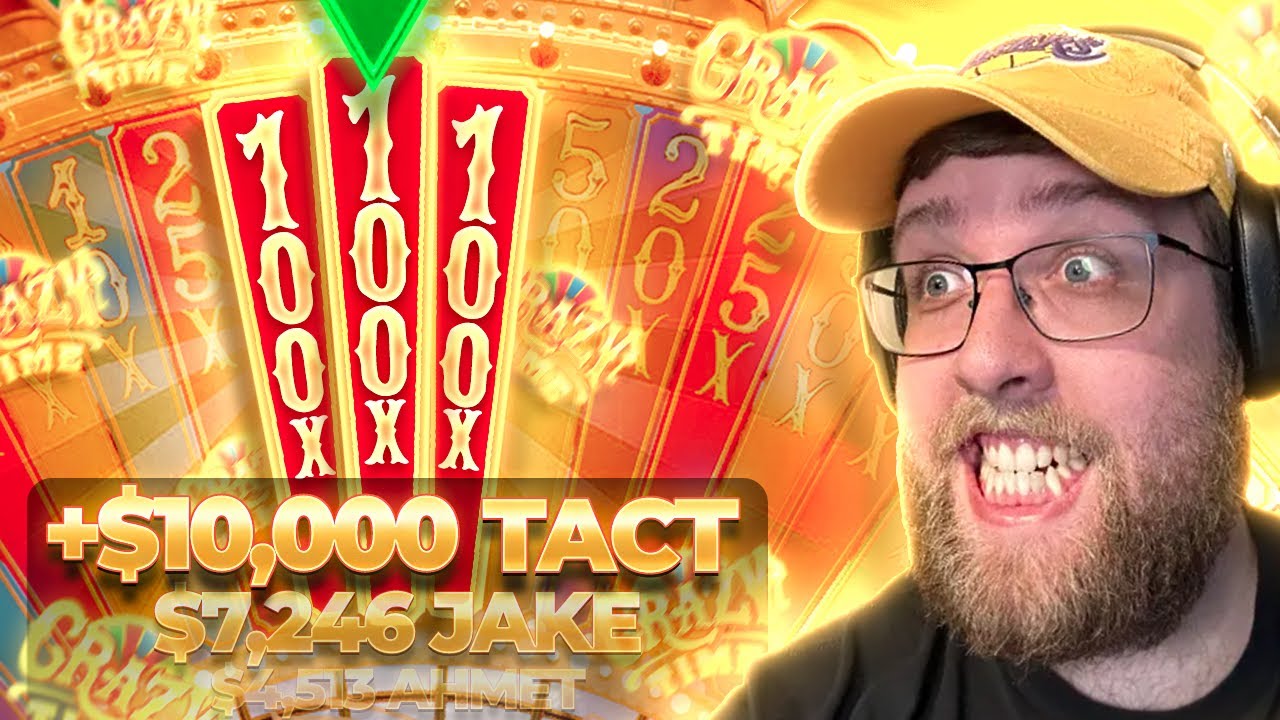 TOP MULTIPLIER WIN ON CRAZY TIME LIVE GAME SHOW! (BIG WIN) - YouTube