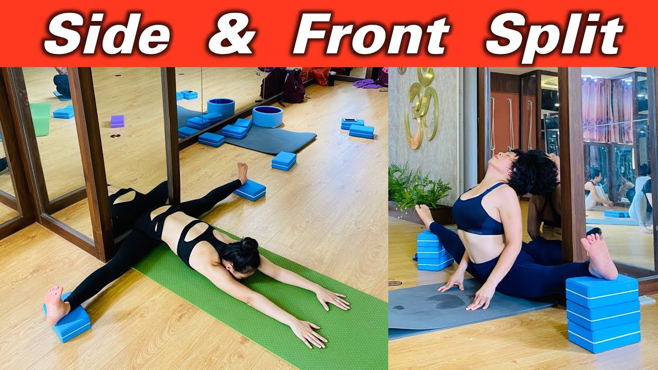 Advanced Techniques For Side Split and Front Split | Hip Opening Yoga ...