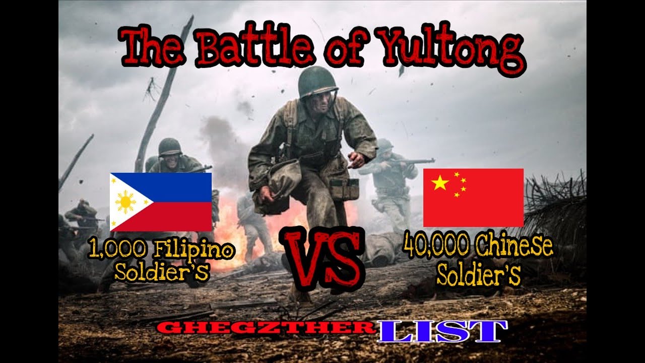 KOREAN WAR THE BATTLE OF YULTONG/1,000 Filipino Soldiers defeat 40,000 ...