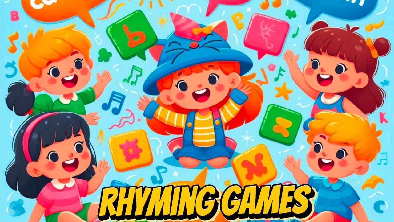 Rhyming Games - Learn Words and Sounds | Fun Educational Activities for ...