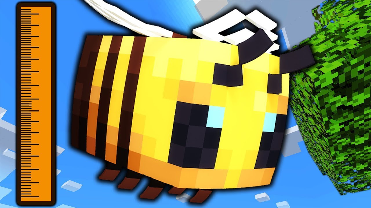 Why Bees Are Big in Minecraft 🐝 - YouTube