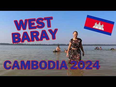 Come with us to West Baray! Worlds largest hand-dug lake! VLOG - 2024