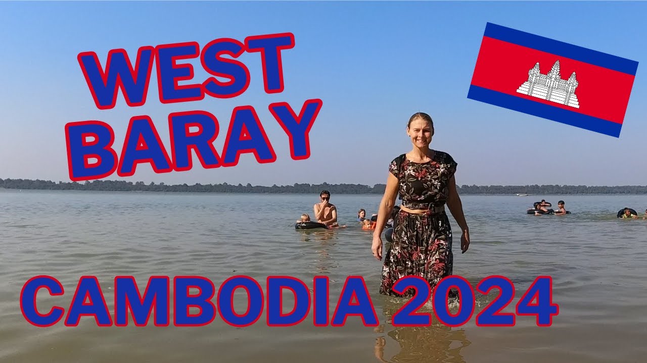 Come with us to West Baray! Worlds largest hand-dug lake! VLOG - 2024 ...