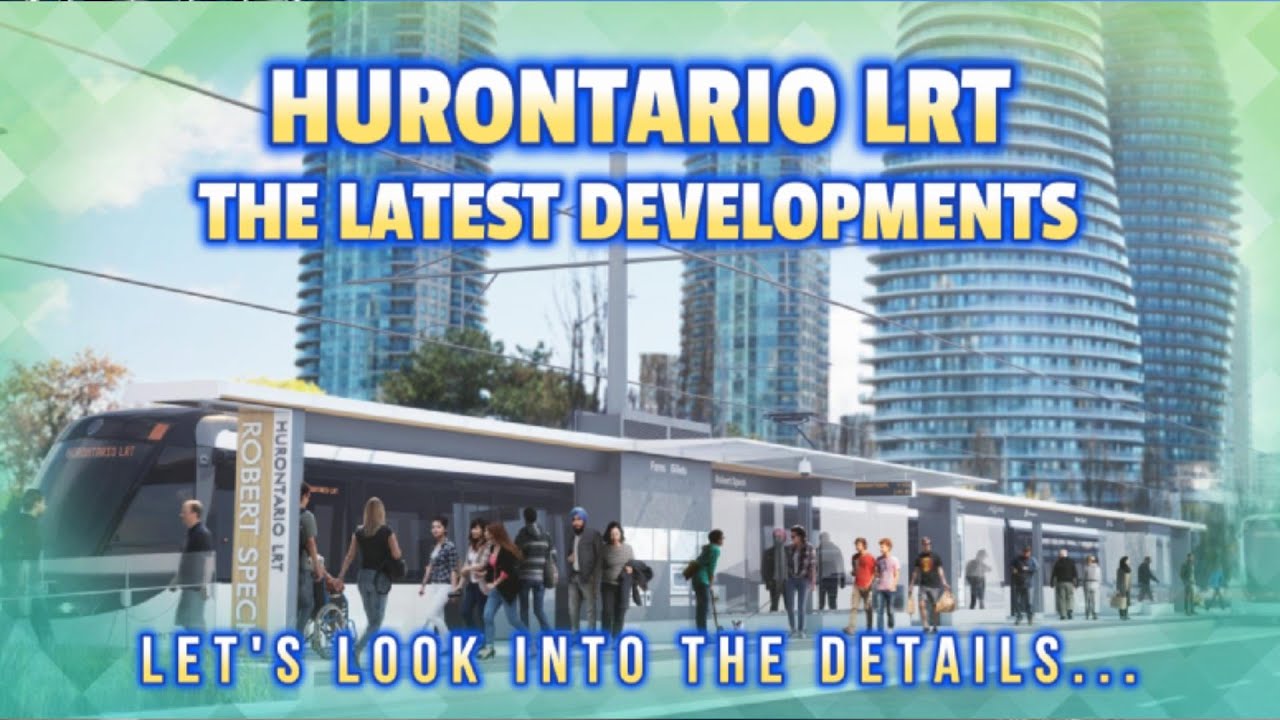 Latest Updates on the Hurontario (Hazel McCallion) LRT Line in ...