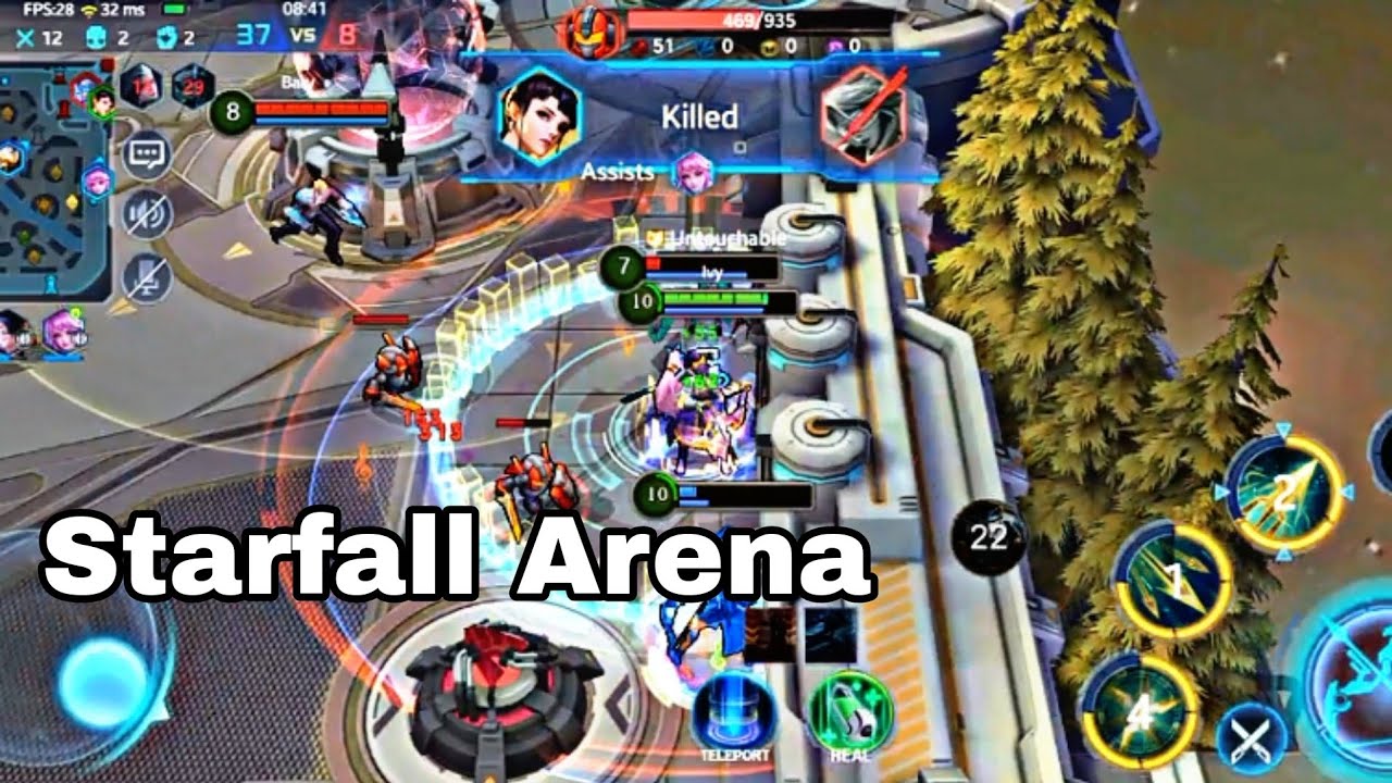 Starfall Arena เกมแนวMoba ธีมโลกไซเบอร์!! - YouTube
