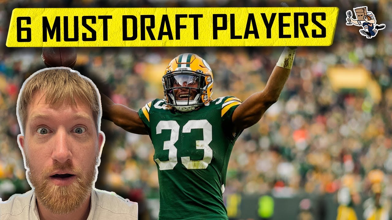 6 MUST DRAFT PLAYERS - Fantasy Football 2022 - YouTube