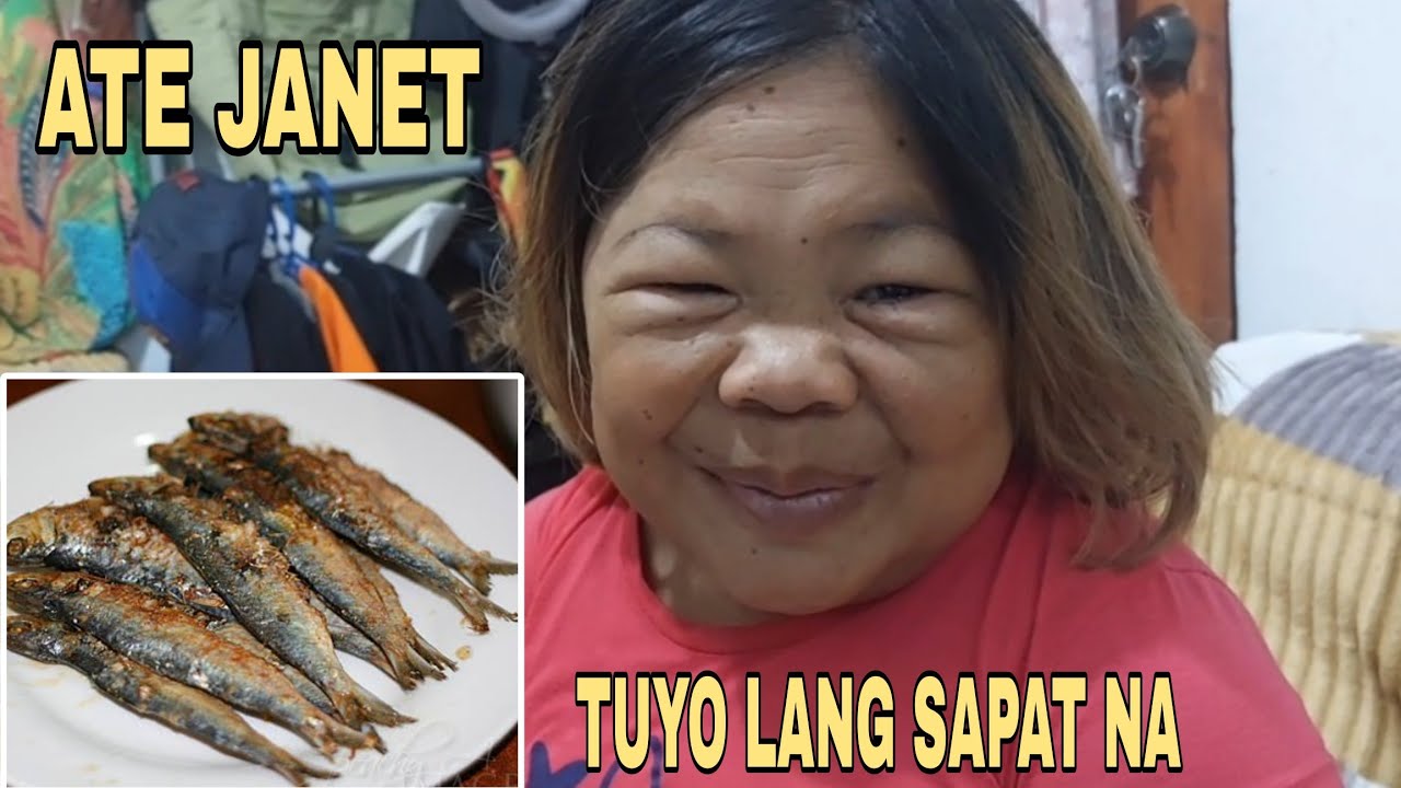 ATE JANET MASAYA NA SA TUYO NA ULAM - YouTube