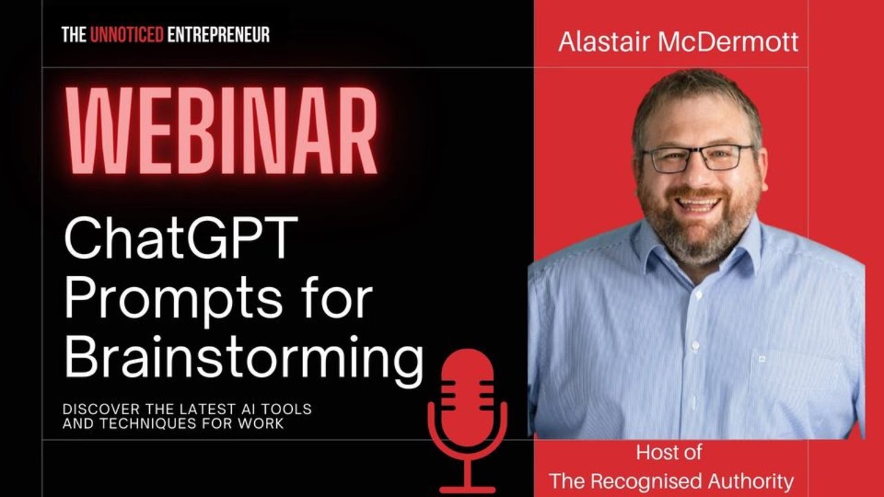 Brainstorming Reinvented: Using ChatGPT & AI Tools - YouTube