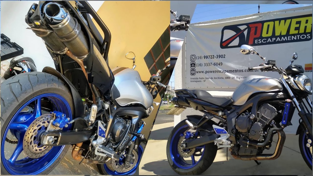 PRIMEIRO ROLÊ COM A FZ6 - POWER ESCAPAMENTOS - YouTube