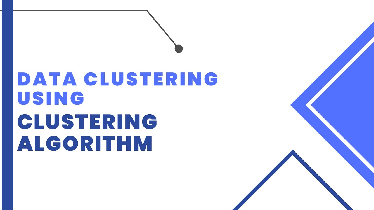 Data Clustering Using Clustering Algorithm Youtube 8531
