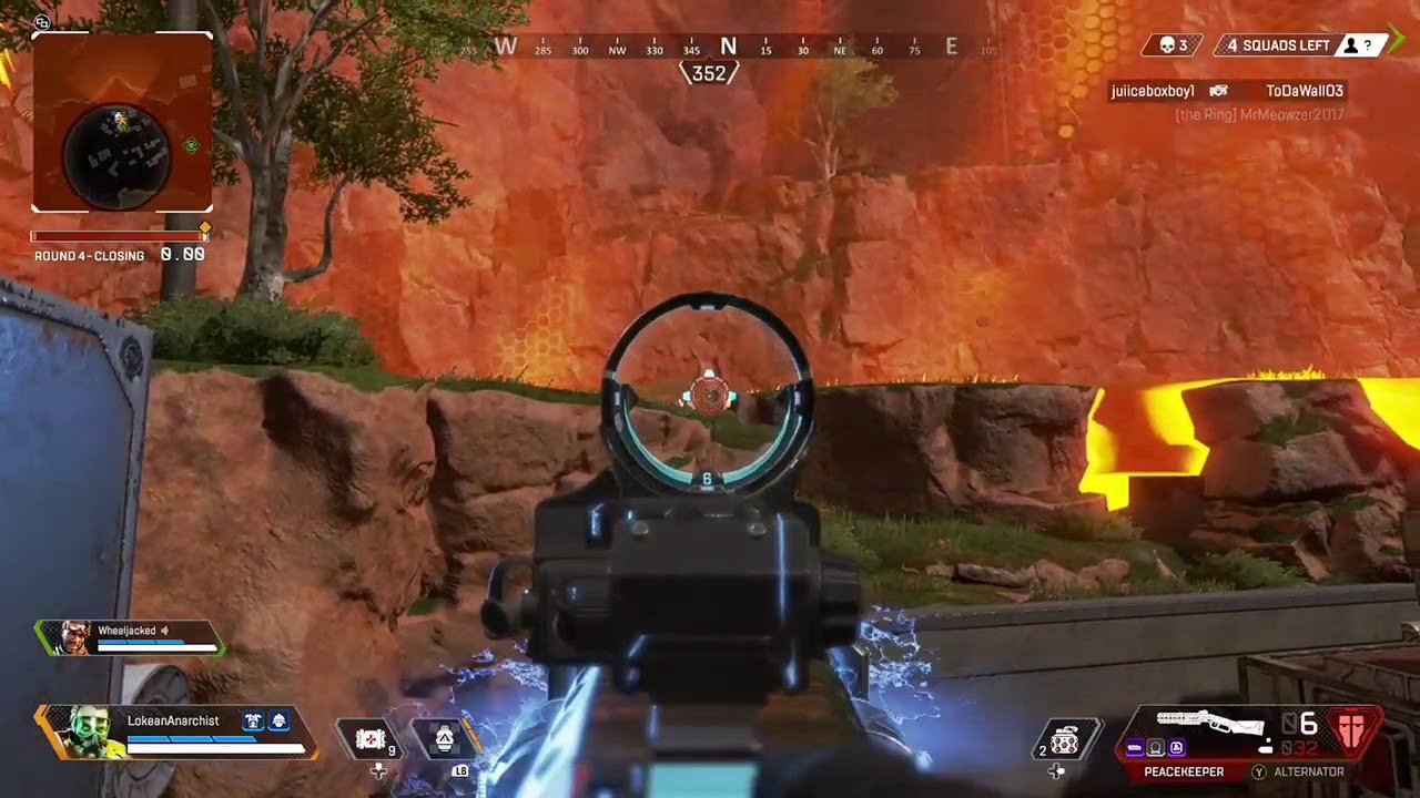 He Took That Peacekeeper To The Face! (Apex Legends) - YouTube