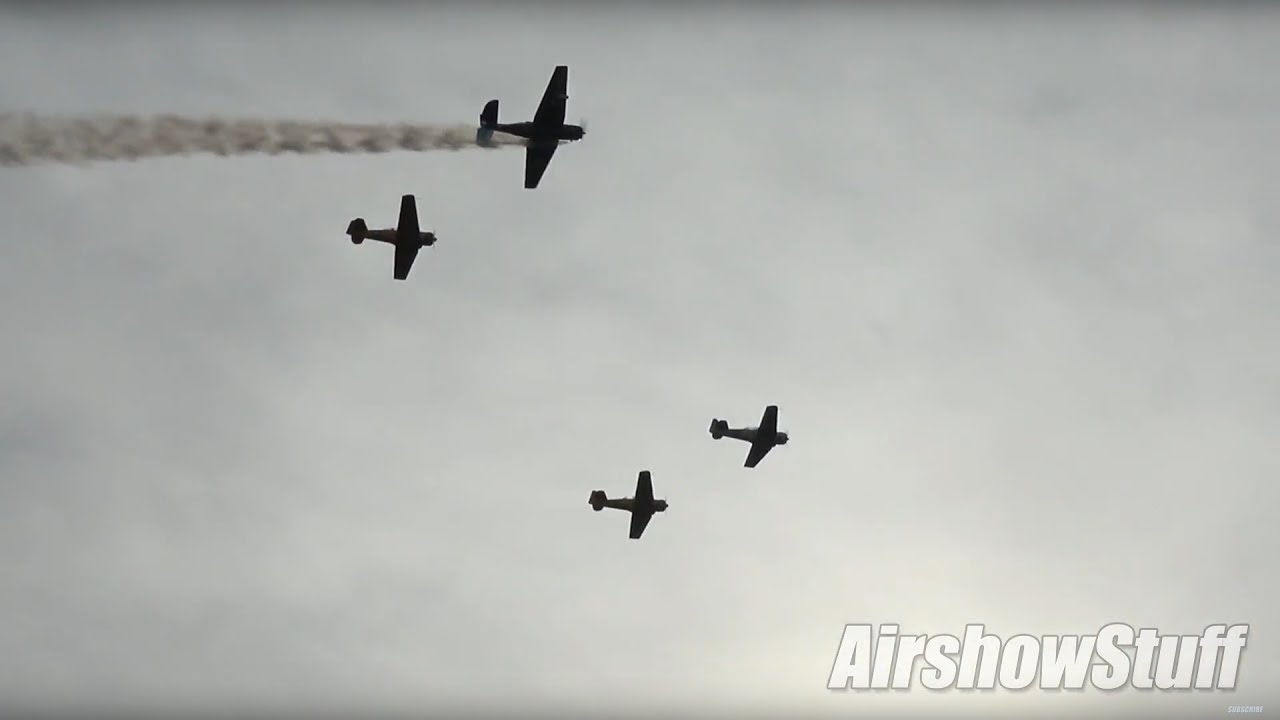 T-6/TBM Missing Man Flyover - Gathering of Avengers 2017 - YouTube