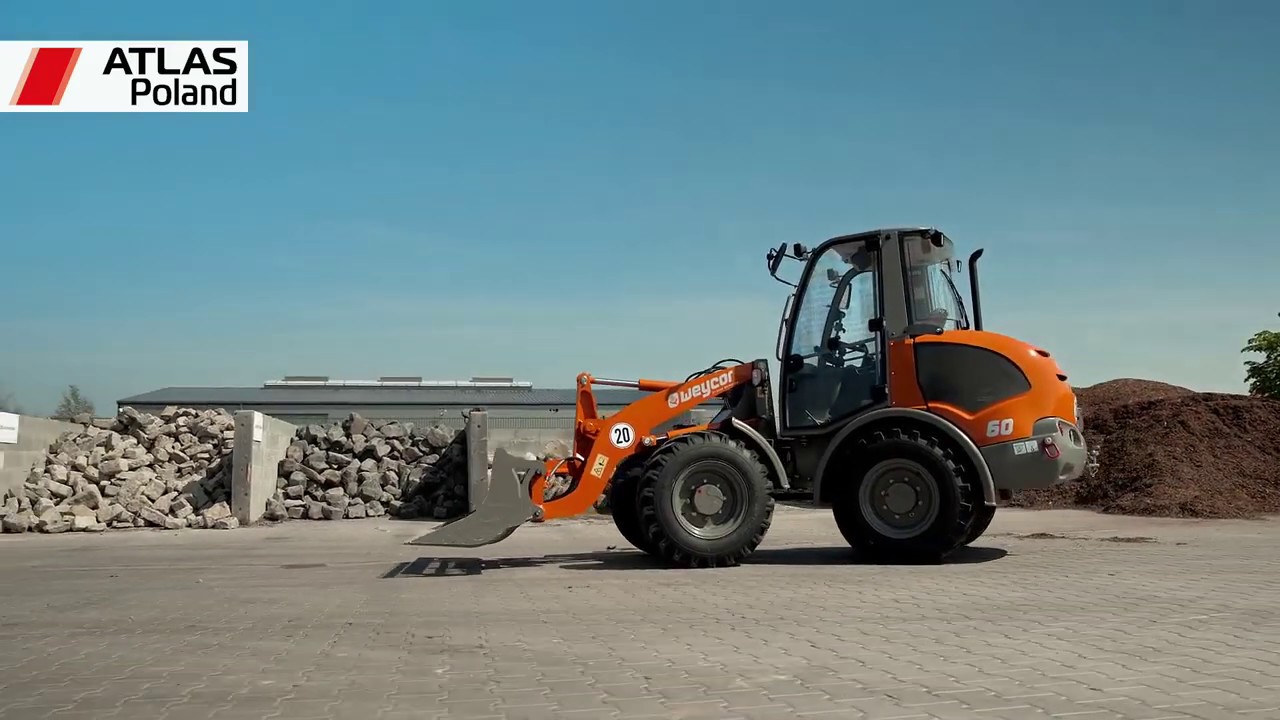 ATLAS WEYCOR - AR60 - ładowarki kołowe - YouTube