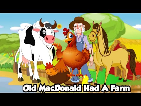 Old MacDonald had a Farm|Nursery Rhymes|Kids Rhymes|Kids Songs|English ...