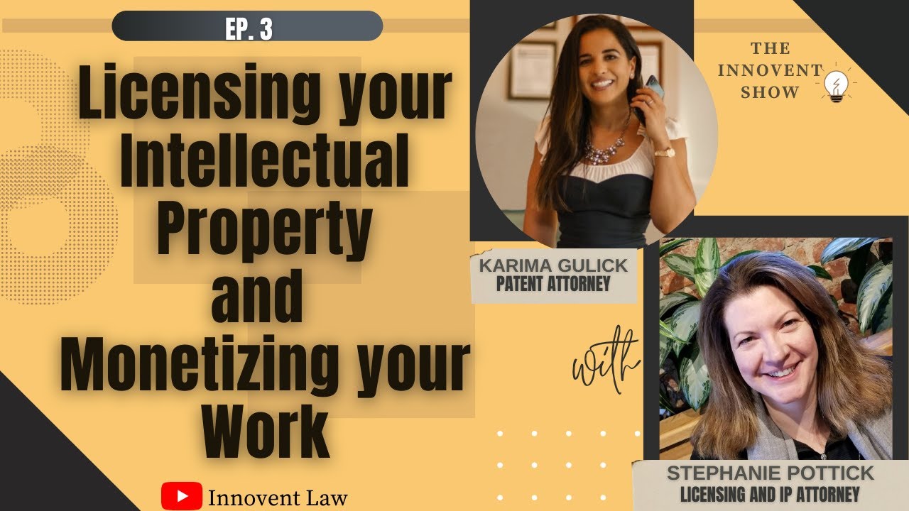 Licensing your Intellectual Property and Monetizing your Work - YouTube