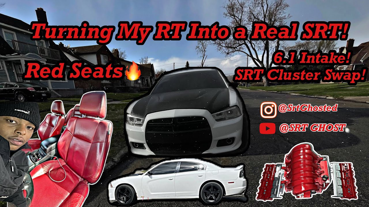 Turning My RT Into a Real SRT ️Five spokes ️, Red Seats ️6.1 Intake ️ ...