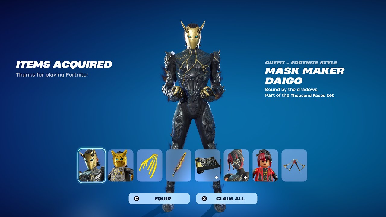 HOW TO GET MASK MAKER DAIGO SKIN IN FORTNITE! - YouTube