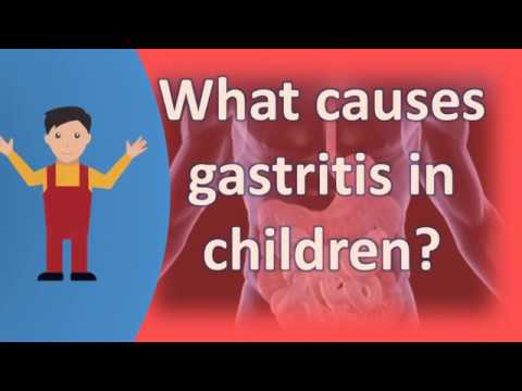 What causes gastritis in children ? | Health FAQs - YouTube