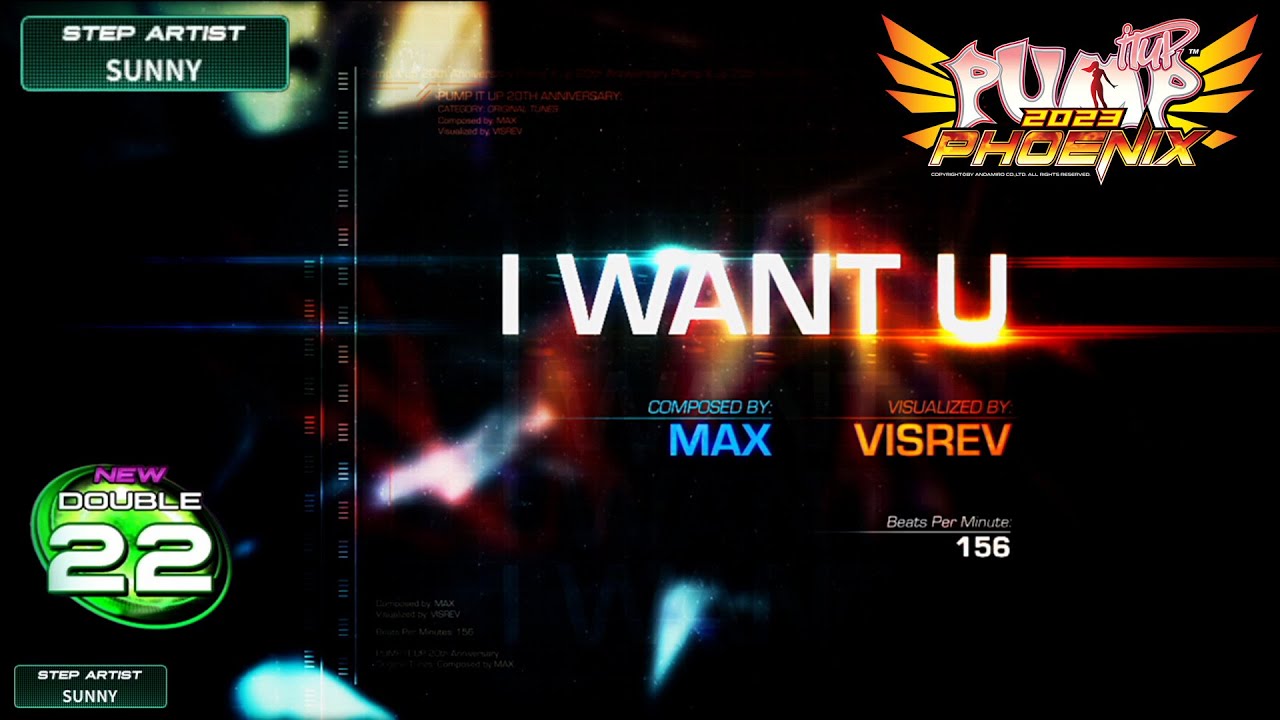 [PUMP IT UP PHOENIX] I Want U(아이 원트 유) D22 (pre D21 → D22 / Phoenix Modified ver.) - YouTube