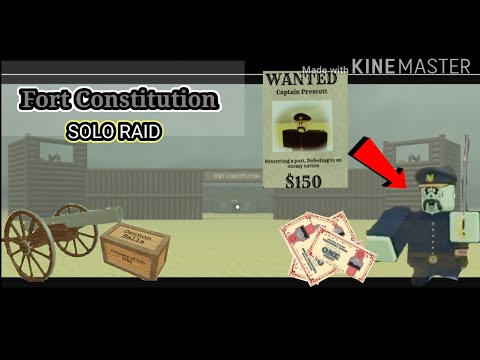 Roblox Dead Rails Fort Constitution Solo Raid - YouTube