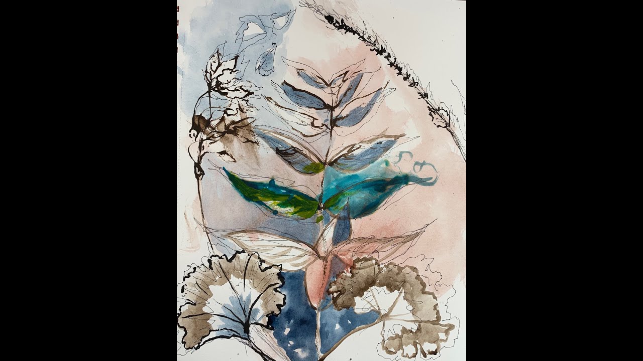 India Ink Magic Nature Botanicals - YouTube