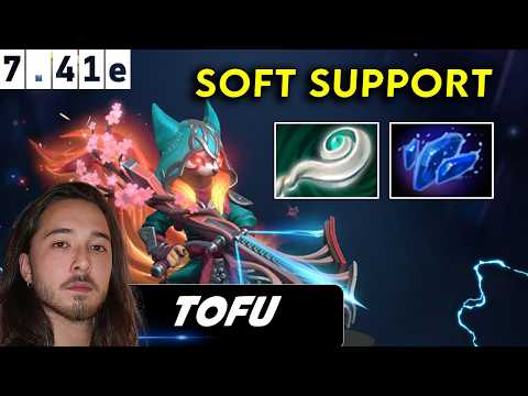 Tofu Hoodwink Soft Support - Dota 2 Patch 7.41e Pro Player Full Gameplay