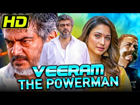Veeram The Powerman (Veeram) South Blockbuster Action Hindi Dubbed Movie | Ajith Kumar, Tamannaah