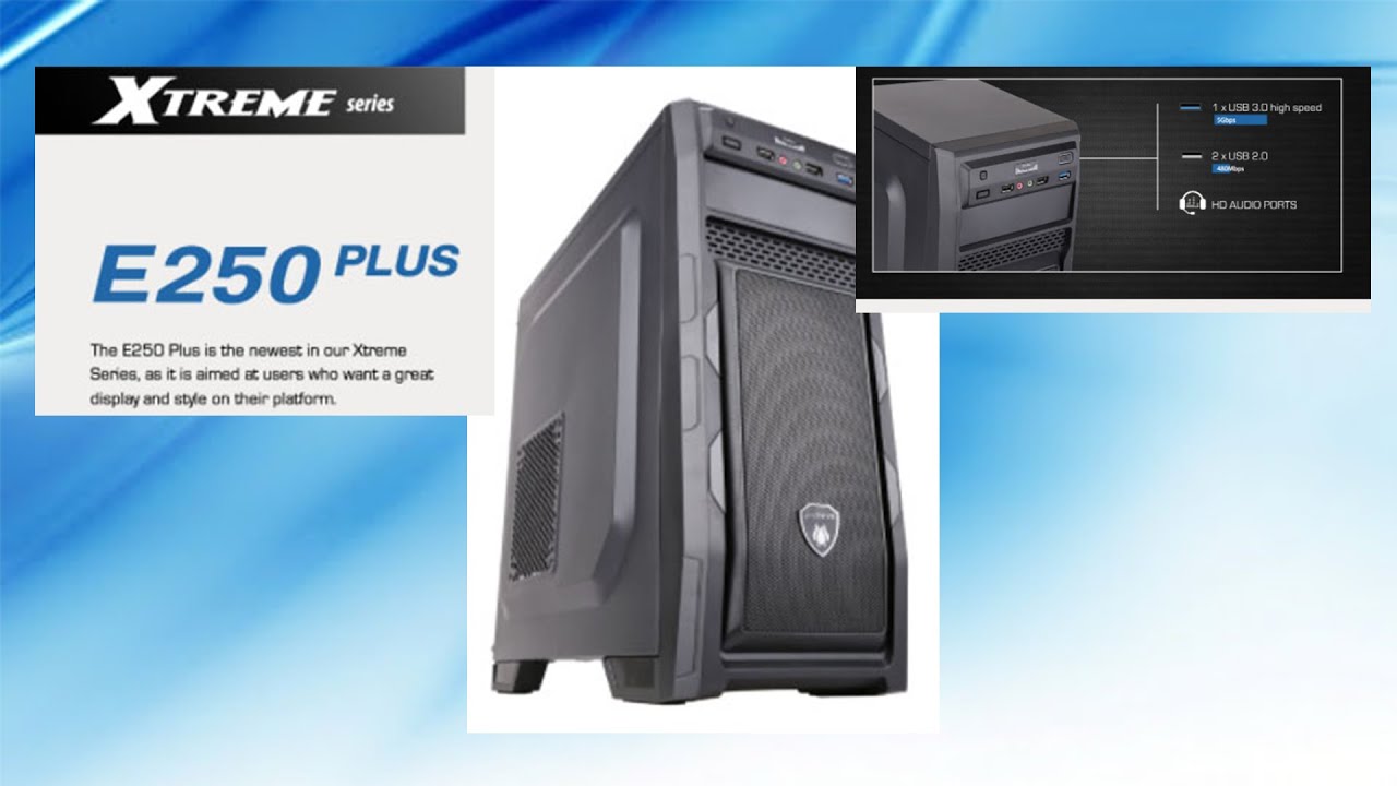 CASE ANTRYX XTREME E250 PLUS - YouTube