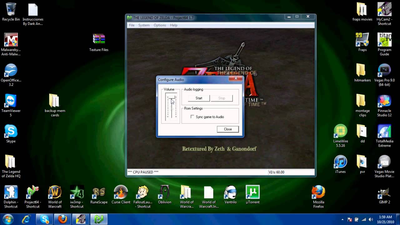 How to Retexture Games in Project 64 1.7 - YouTube