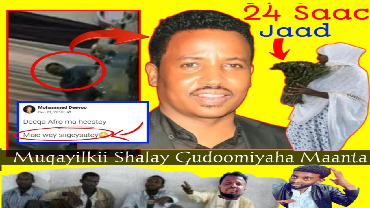 WARIYE MUNASAR MAXAMED OO BAHDILAY MAXAMED DEEYOO GUDOOMIYAHA CUSUB EE ...