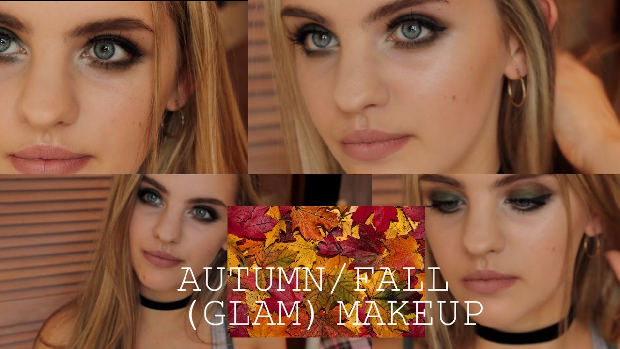 Autumn/Fall (Glam) Makeup - YouTube