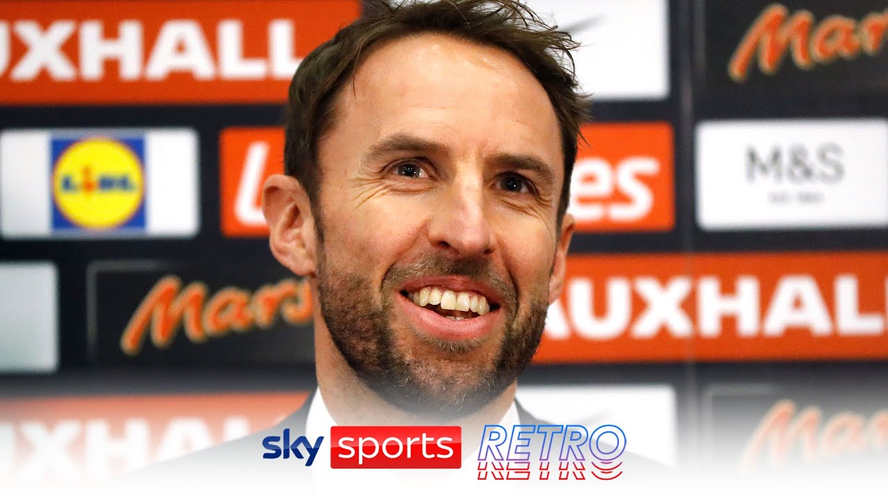Gareth Southgate's first England press conference - YouTube