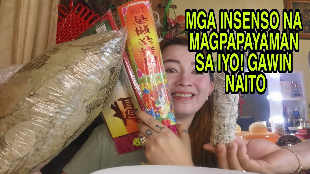 MGA INSENSO NA MAGPAPAYAMAN SA IYO! GAWIN NA ITO-APPLE PAGUIO7 - YouTube