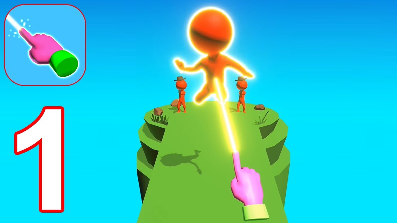 Magic Finger 3D - Gameplay Walkthrough Part 1 Levels 1-35 (Android, iOS ...