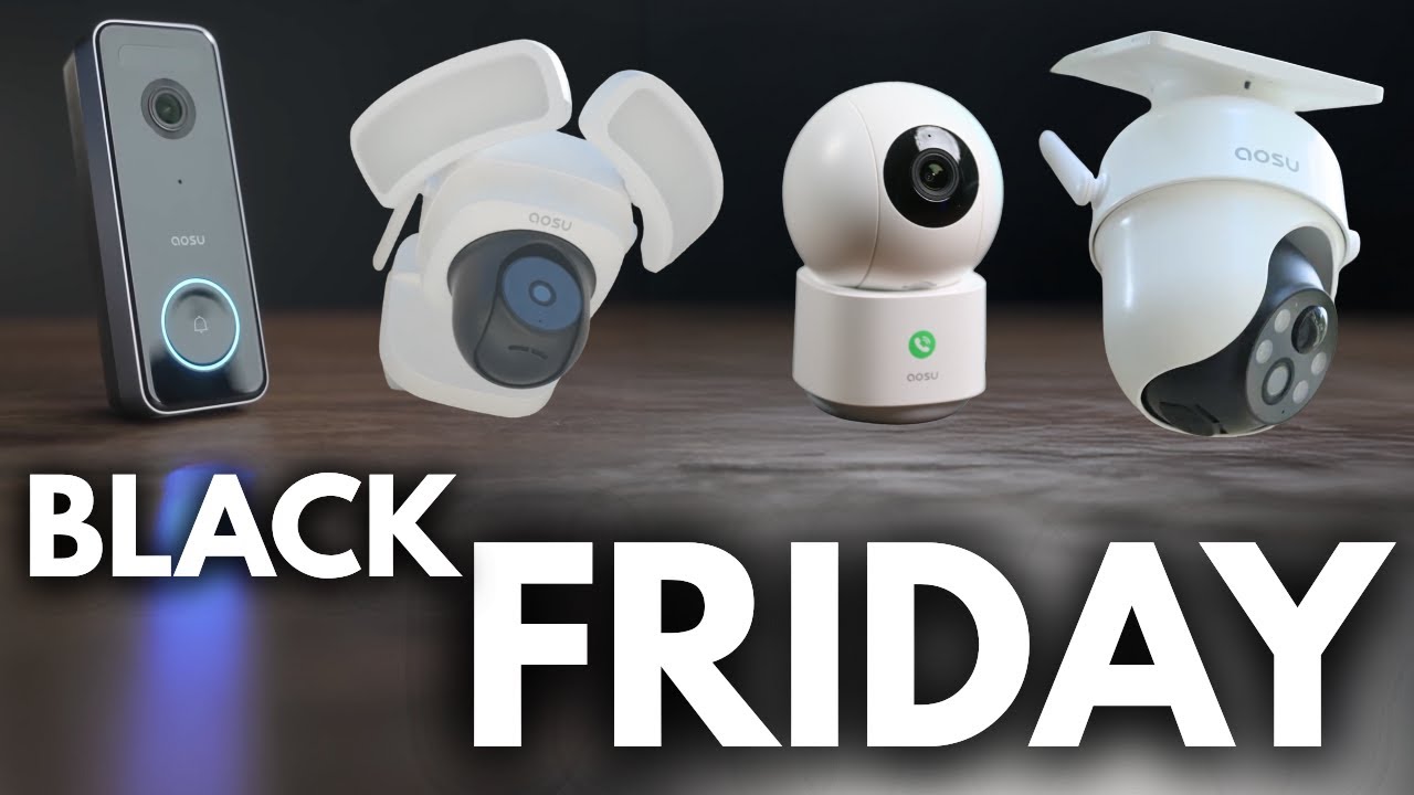 aosu's Most Advanced Security Cameras are on a HUGE SALE - 2025 Black ...