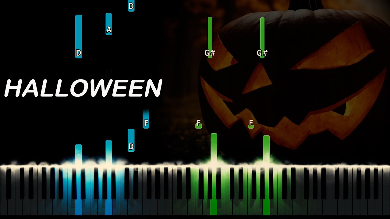 5 Horror Songs for Halloween Piano Tutorial - YouTube