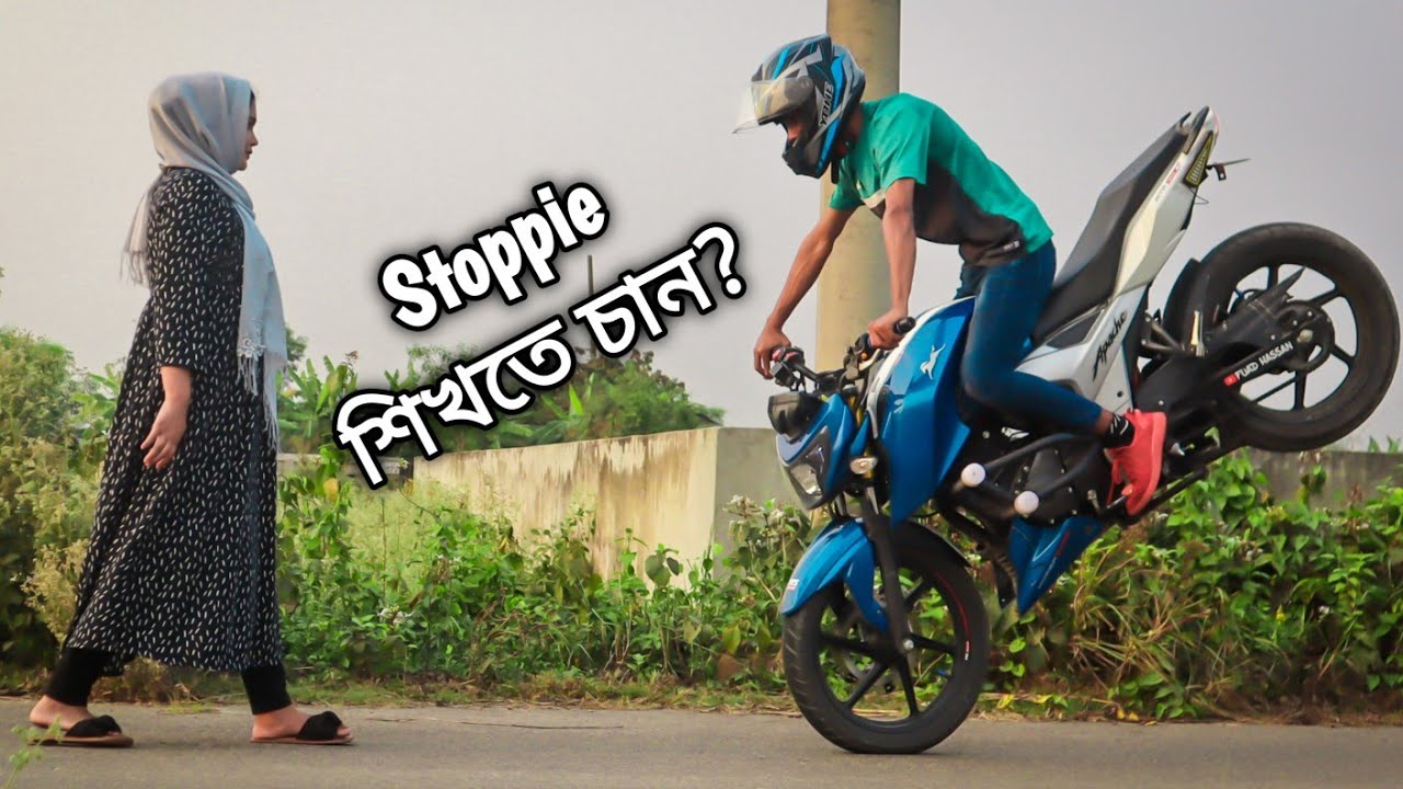 How to Learn stoppie - Easy 3 step !! - YouTube