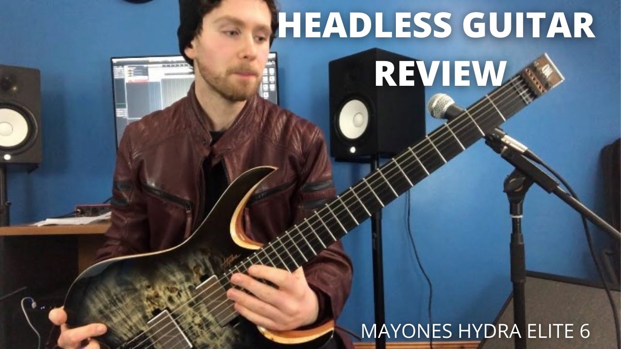 Mayones Hydra Elite 6- HEADLESS GUITAR review - YouTube