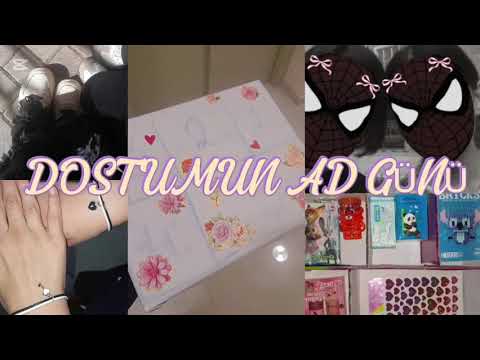 DOSTUMUN AD GÜNÜ😻/ ADVENT CALENDAR/İLK VİDEOMUZZ🫶🏻