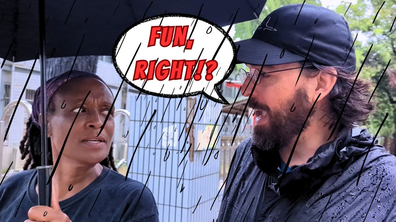 Doing White People Sh** In Taiwan During Typhoon Gaemi - YouTube