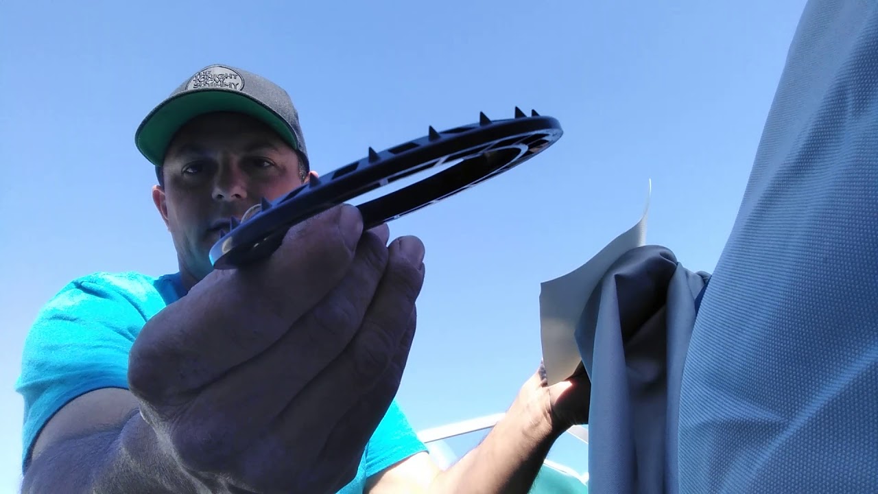 "Boat Cover Sagging" problem solved Lake Arrowhead Boat Storage - YouTube