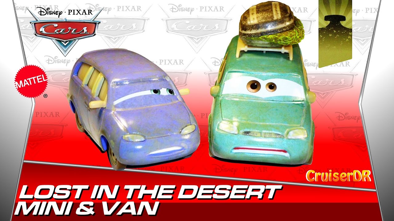Disney Cars 2015 Lost in the Desert Mini & Van Diecast 2 Pack 1:55 ...