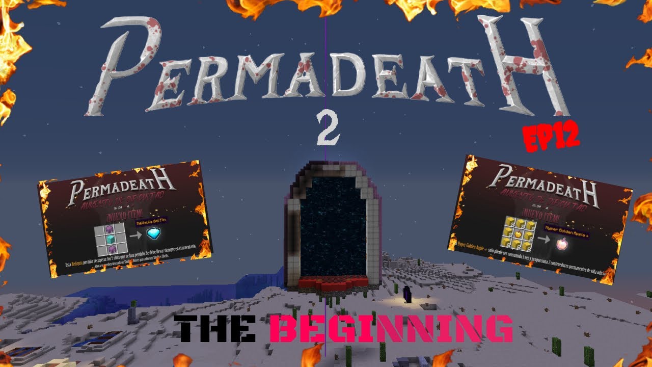 PERMADEATH 2 Ep12 / PORTAL THE BEGINNING - Día 40 /-RYVERZ - YouTube