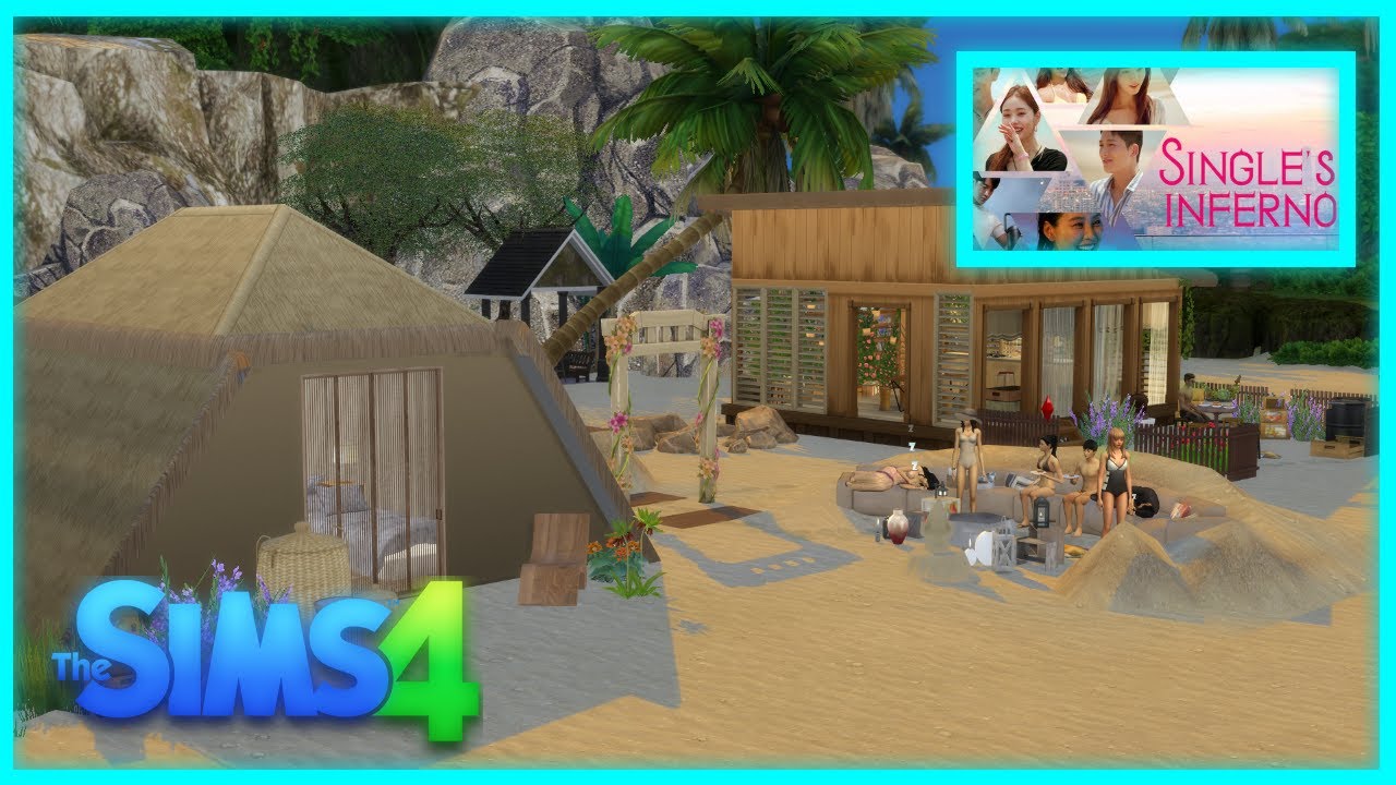 SIMS 4 : LET'S BUILD: SINGLE INFERNO PARADISE - YouTube